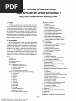 SSPC SP16 Brush-Off Blast Cleaning | PDF | Abrasive | Corrosion