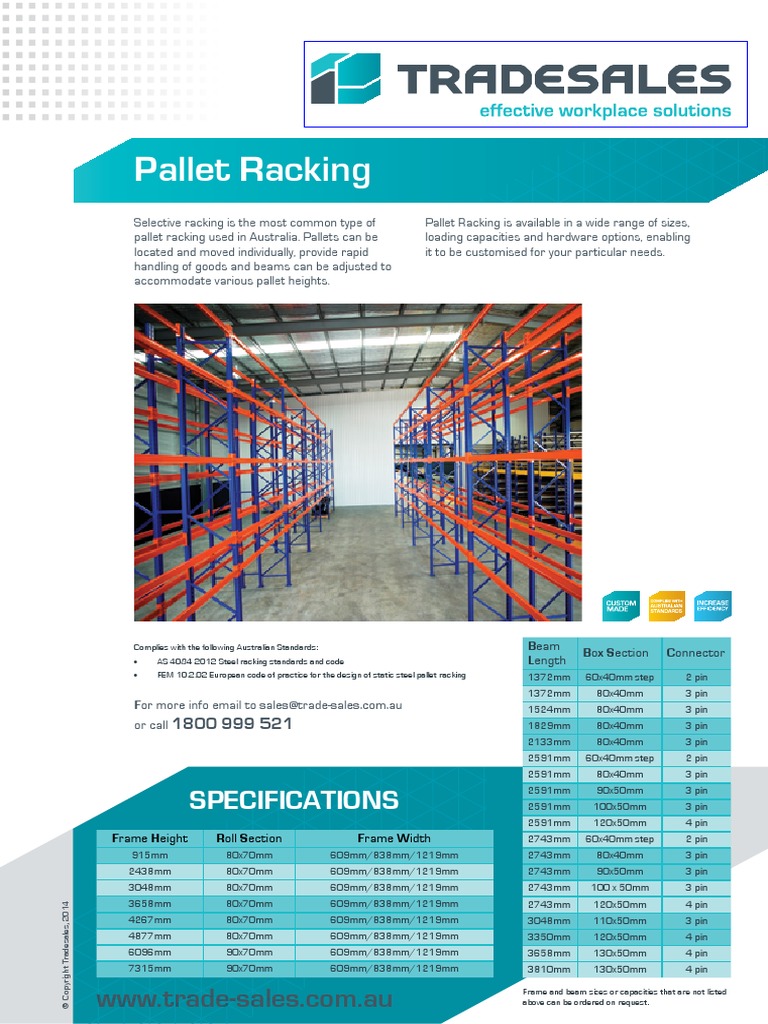 Pallet Racking | PDF | Pallet
