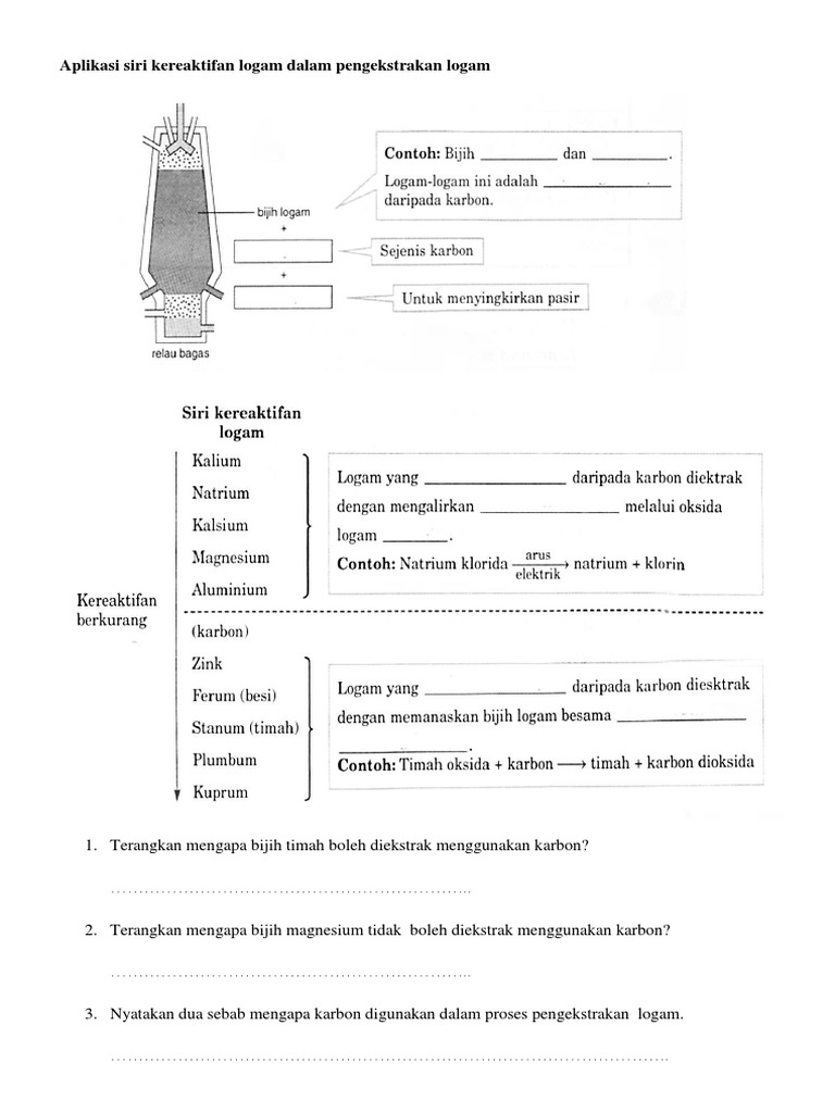F4 Pengekstrakan Logam | PDF