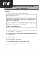 Word Practical Questions For Exercises-37524 PDF | PDF | Microsoft Word ...
