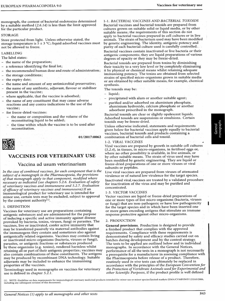 0062 Vet Vacc | PDF | Vaccines | Cell Culture