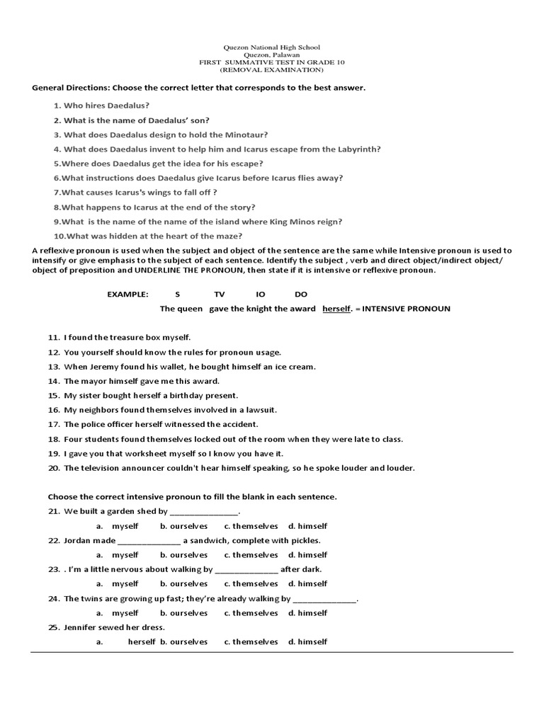 First Summative Test 2017-2018 | PDF | Ancient History | Herodotus