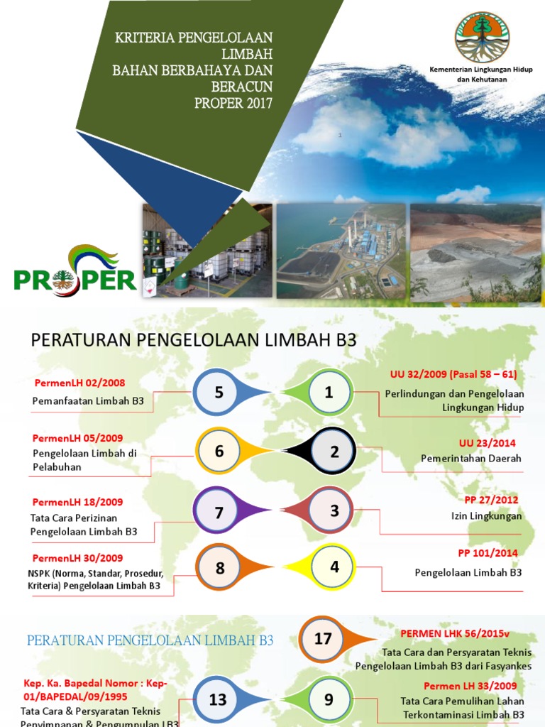 Kriteria Pengelolaan Limbah B3 2017 | PDF