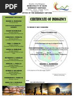 Barangay Calamity Certification | PDF | Natural Hazards | Weather