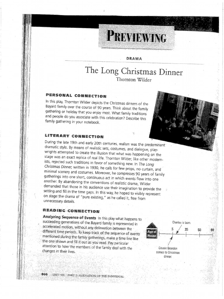 The Long Christmas Dinner | PDF