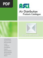 Ceiling Diffusers | PDF | Duct (Flow) | Building Engineering