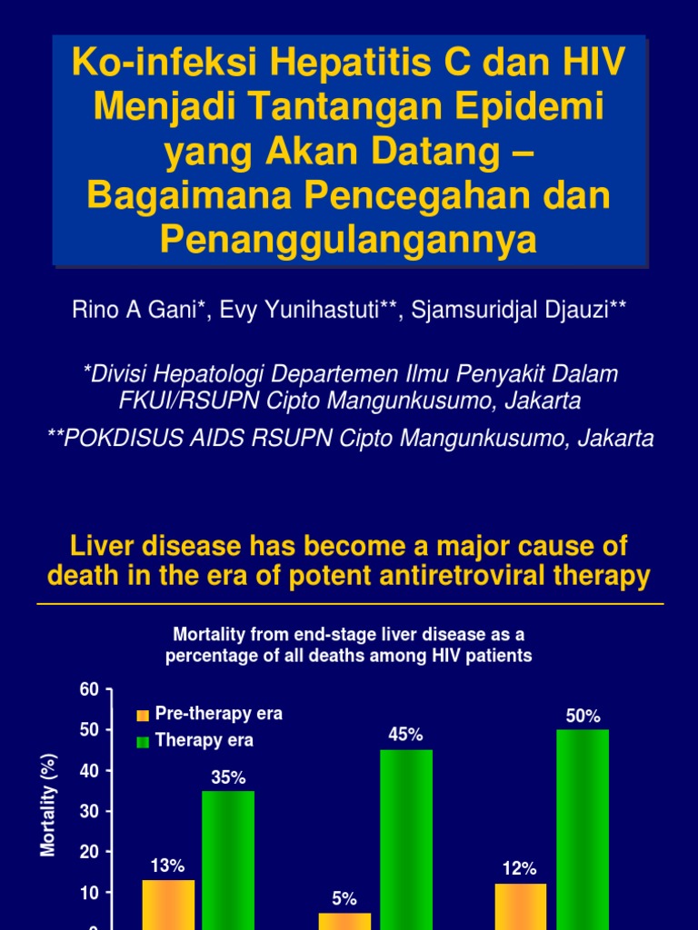 Ko-Infeksi Hepatitis HIV Pencegahan Dan Penanggulangannya - UNODC Okt ...