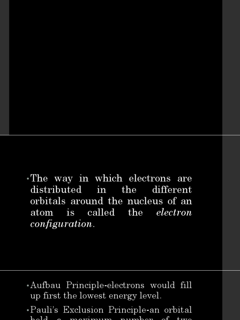 Phosphorus Electron Configuration Explained | PDF