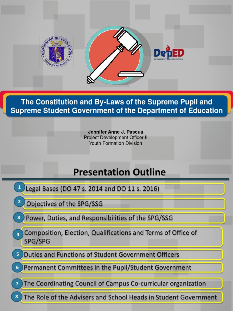 SSGGuidelines PDF | PDF | Students' Union | Chairman