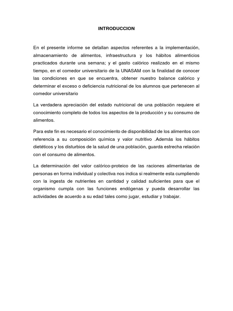 Comedor Informe | PDF | Calidad (comercial) | La satisfacción del cliente