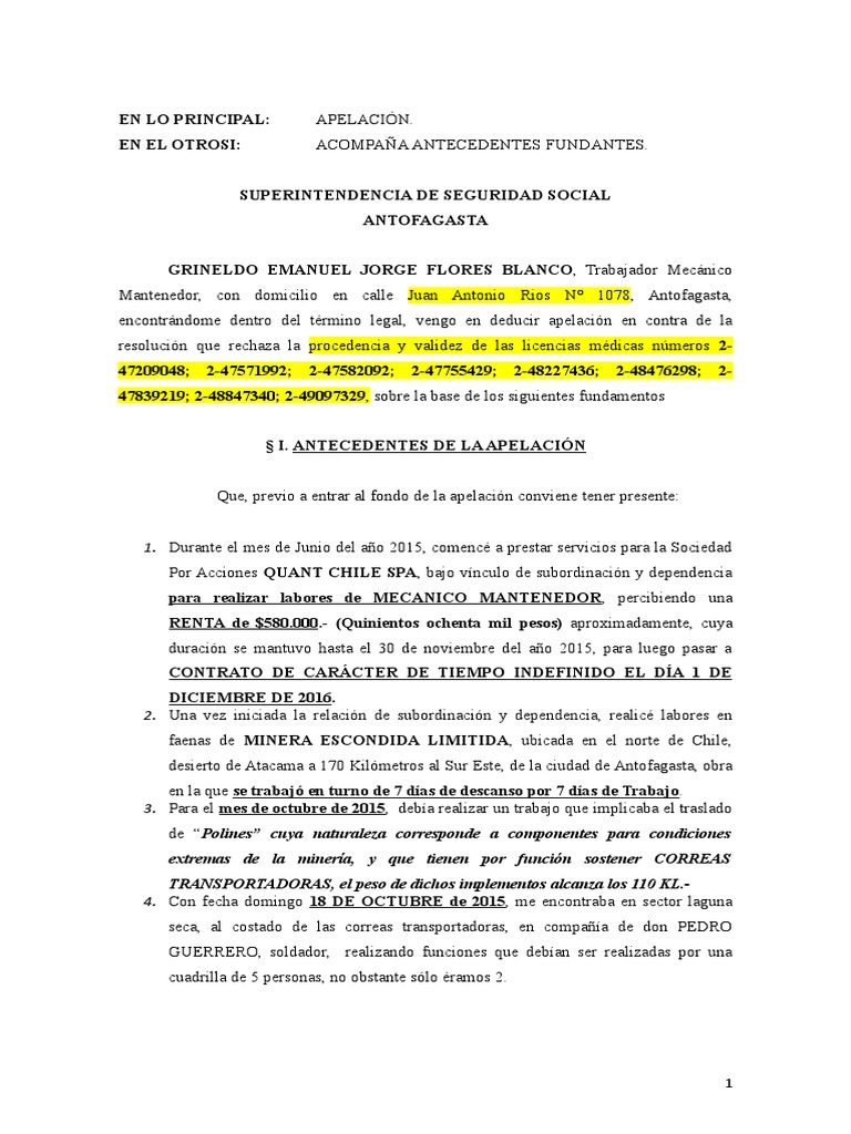 Apelacion Suceso | Descargar gratis PDF | Bienestar | Medicina