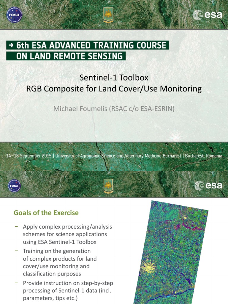 Sentinel-1 SNAP RGB Land Monitoring | PDF | Rgb Color Model | Data