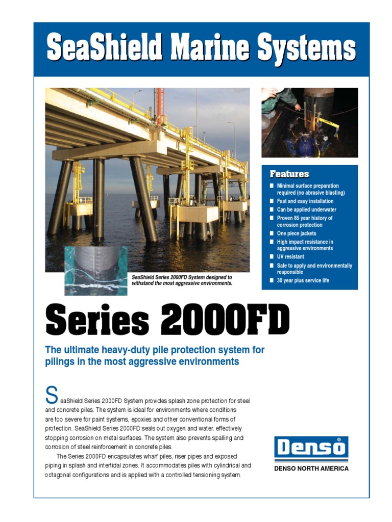 Denso SeaShield Series 2000FD Brochure | PDF | Corrosion | Deep Foundation