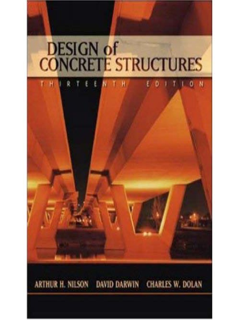 RCC Design of Concrete Structures Nilson #S# | PDF | Engineering | Building Engineering