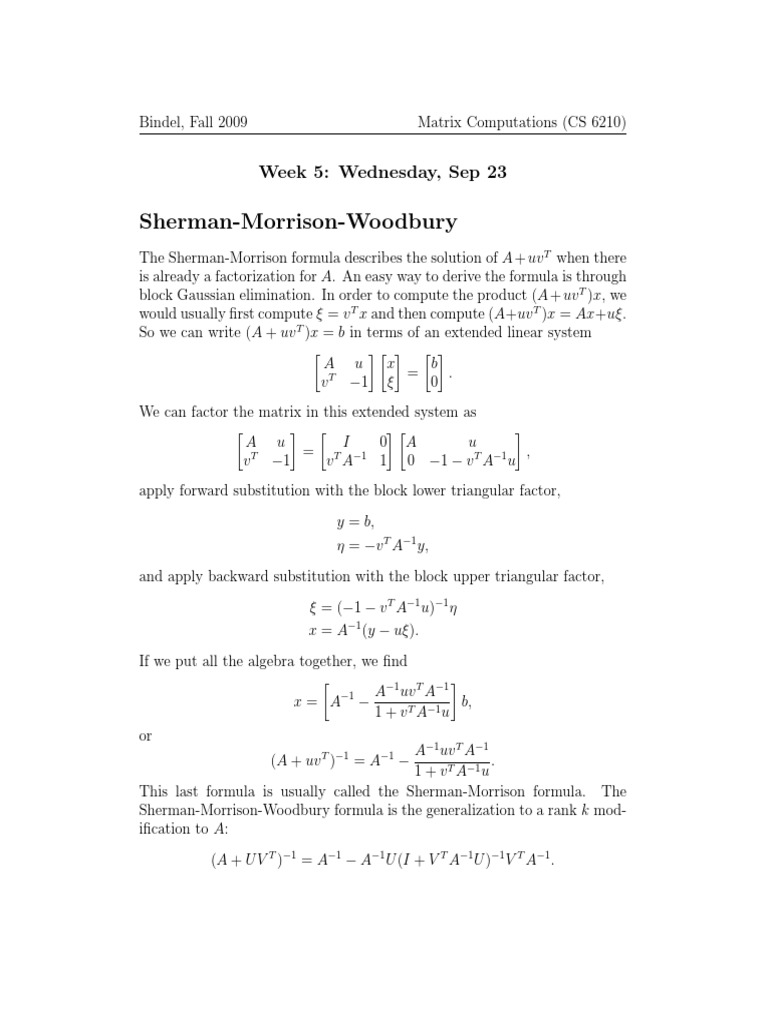 Lec 12 | PDF | Matrix (Mathematics) | Areas Of Computer Science