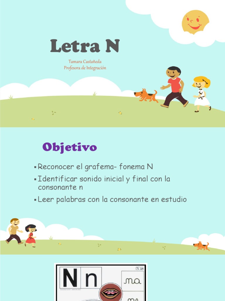 Letra N | PDF