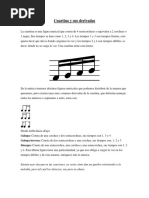 Células Rítmicas | PDF | Notación musical | Formas musicales