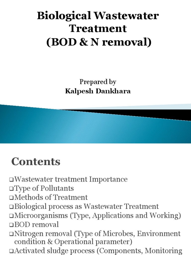 bod and cod | Wastewater | Organic Matter