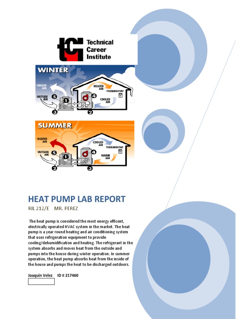 Heat Pump Operation and Defrost Cycle Report | PDF | Hvac | Thermostat