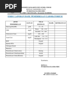 DAFTAR NILAI NORMAL Dan Kritis Laboratorium | PDF