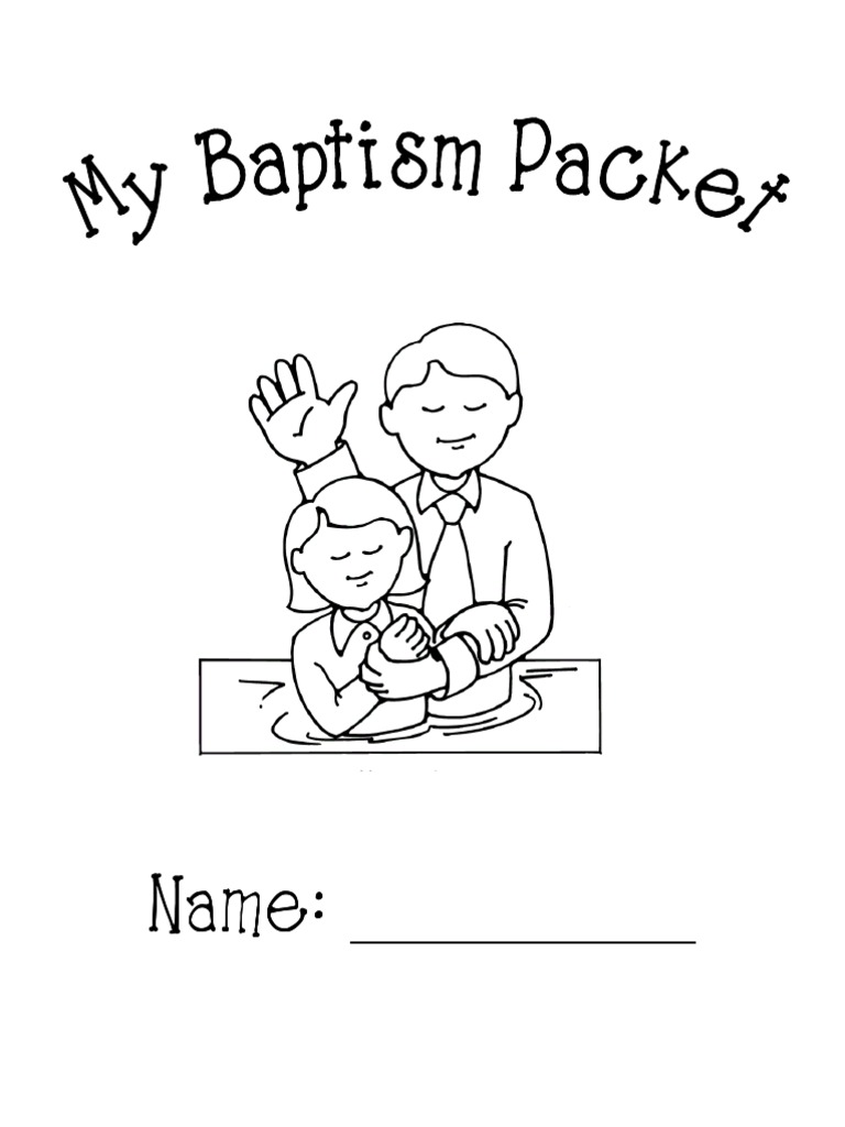 My Baptism Book | PDF | Baptism | Sacraments