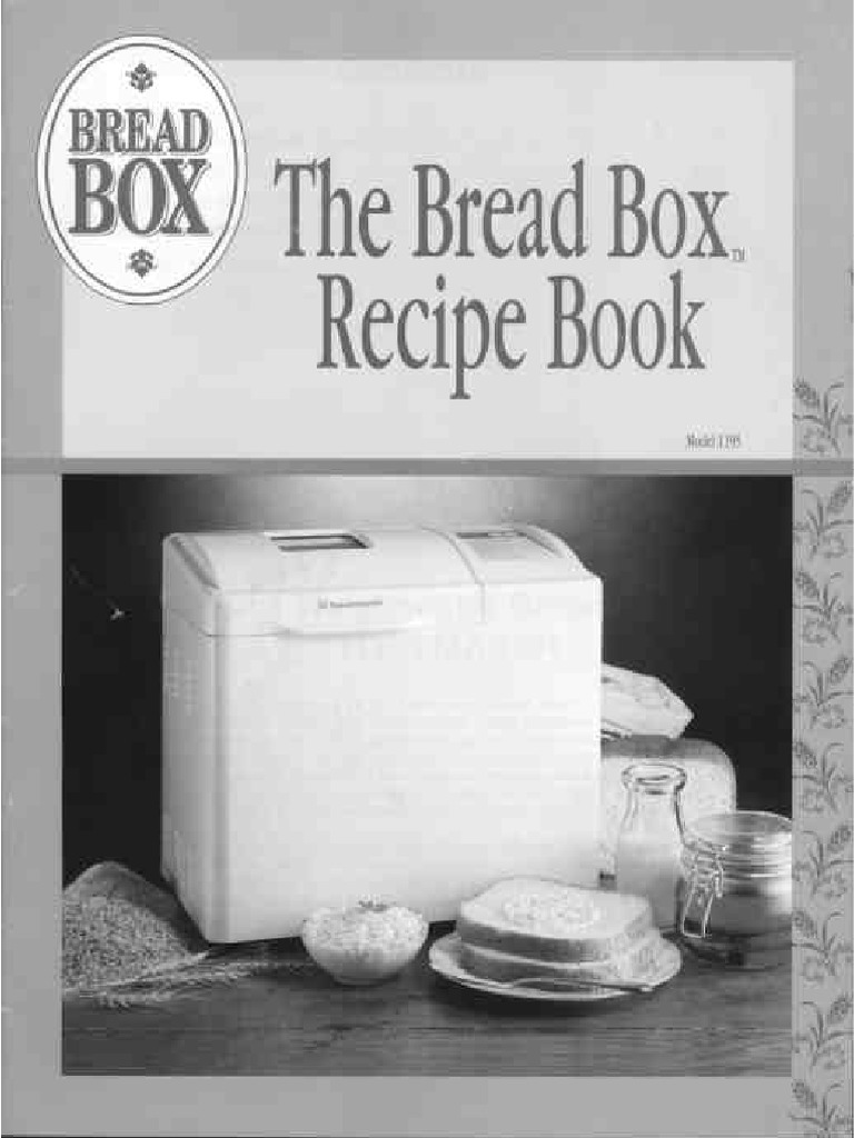 Bread Box Book | PDF | Breads | Dough