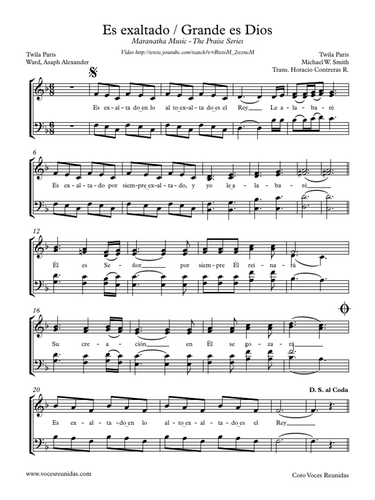 Es exaltado - Grande es Dios.pdf