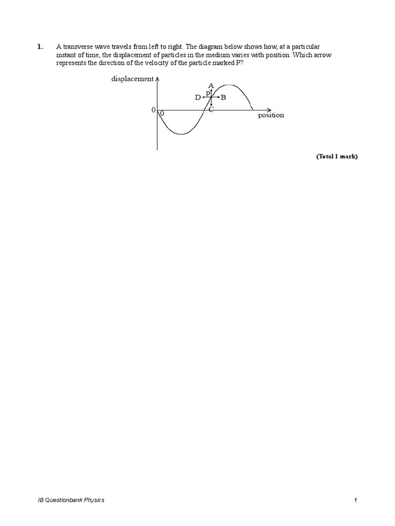 Chapter 4 Phy | PDF | Wavelength | Waves
