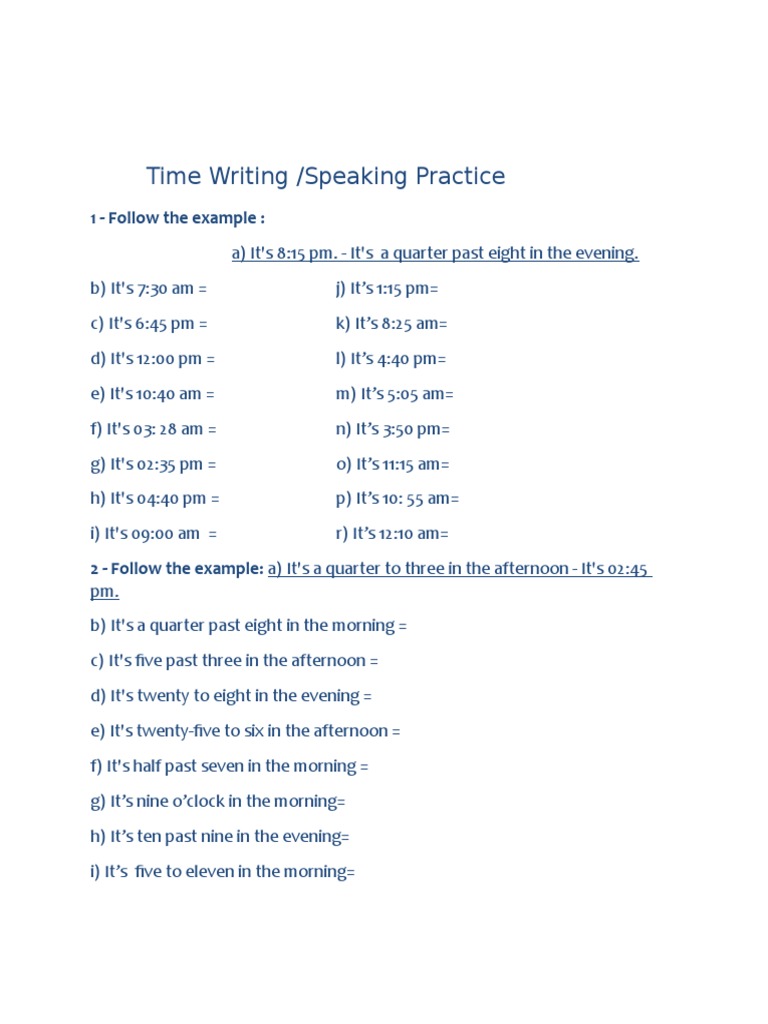 Time Conversion Practice Guide | PDF