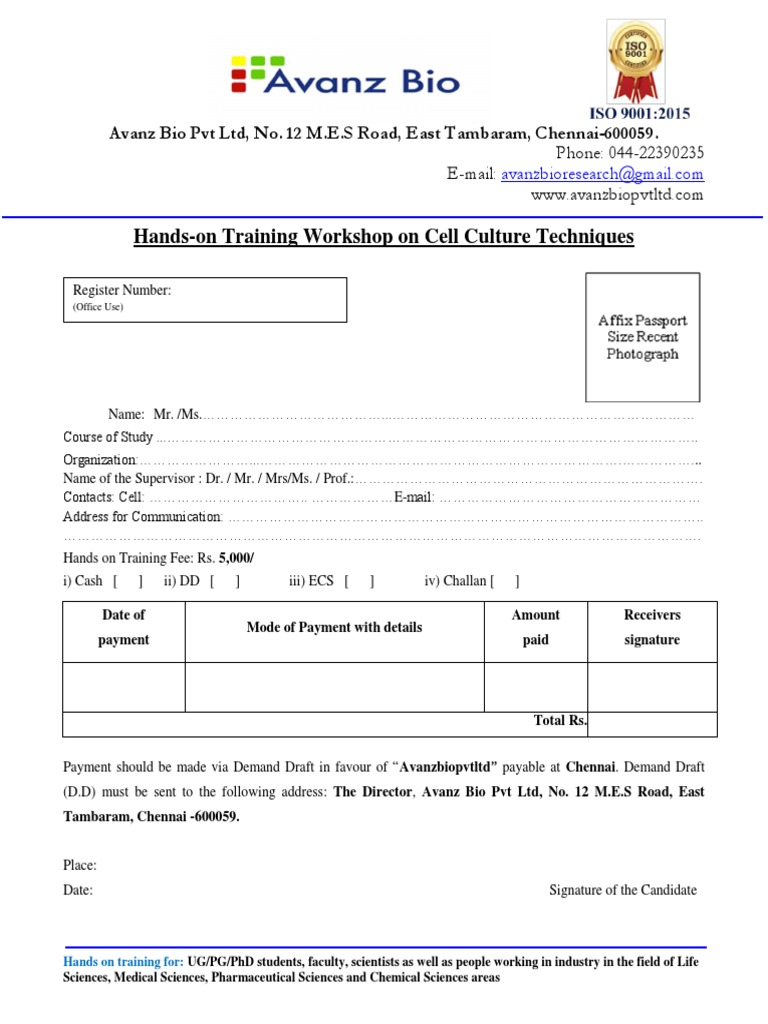 Final Year Biotechnology Projects at Chennai | PDF