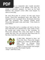 Pinocchio (Script) | PDF | Pinocchio