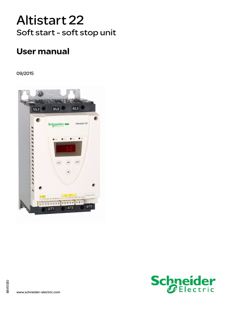 Ats22 User Manual en Bbv51330 04 | PDF | Safety | Electrical Engineering