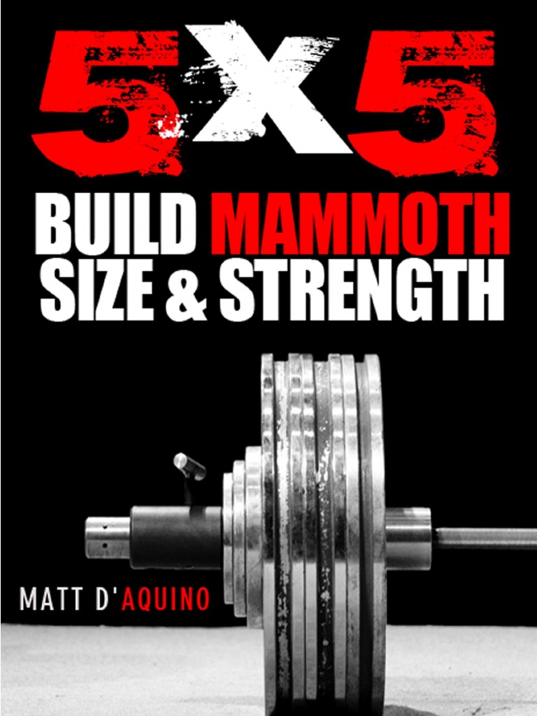 5x5 Strongman PDF | PDF