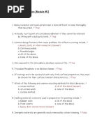 NACE Level 3 Peer Review Questions | PDF | Corrosion | Paint