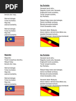 Lirik Lagu Negeri Perak | PDF