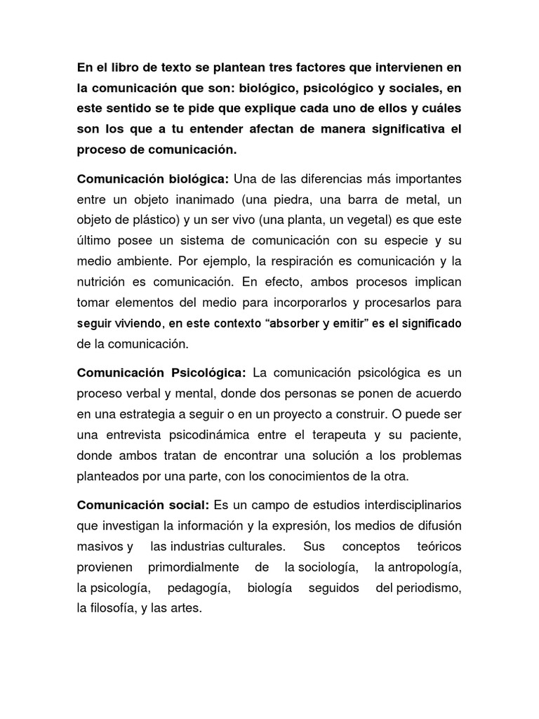 Actividad IV Ser Humano y Su Contexto | PDF | Telemundo | Comunicación