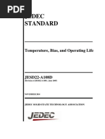 JESD22-A104D TemperatureCycling2005 | PDF | Temperature | Thermocouple
