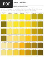 Hks Pantone Equivalent | PDF | Qualia | Color