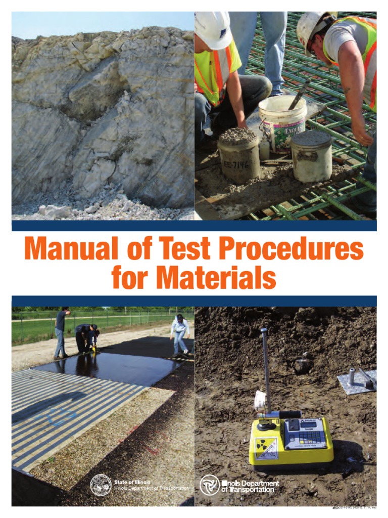 Manual of Test Procedures For Materials | PDF