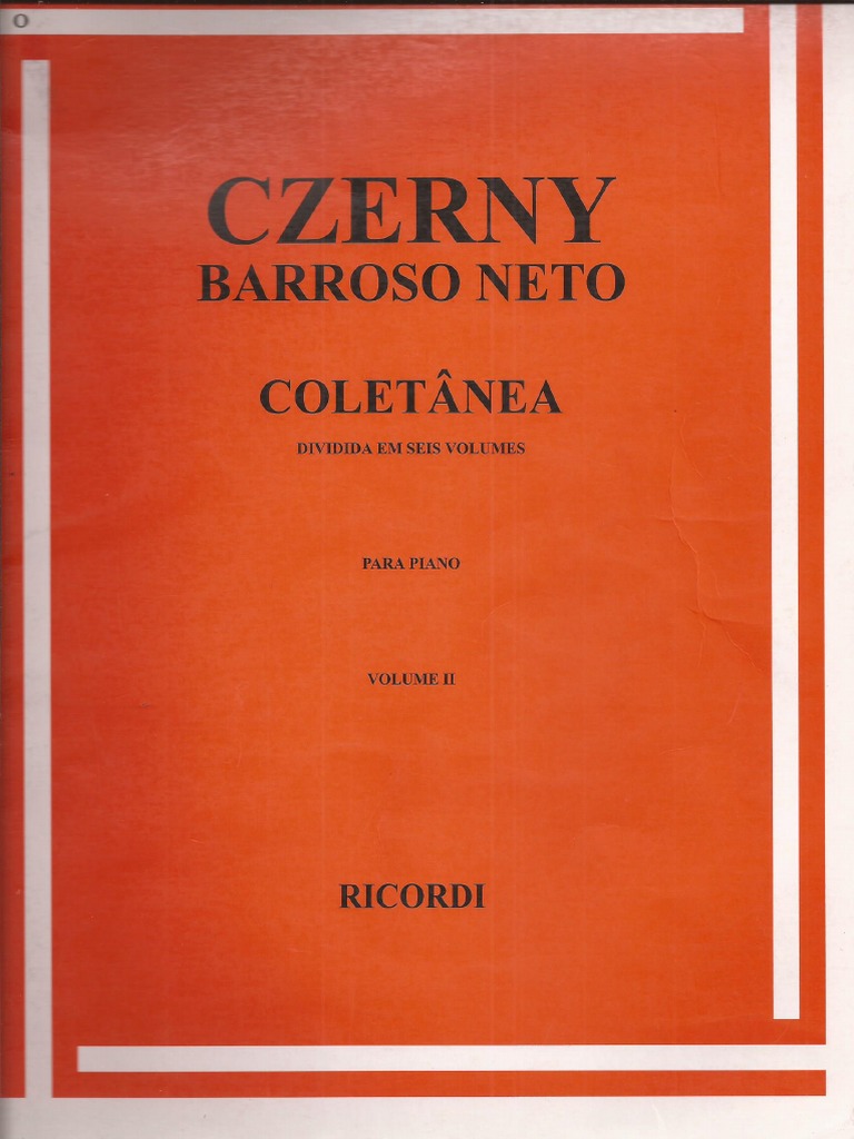 Livro de Piano Czerny Volume 2 Completo Scanneado | PDF