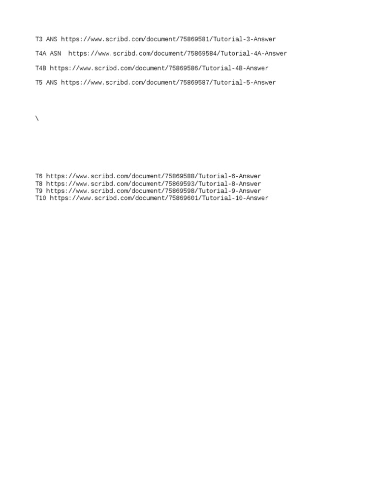 WAD Tutorial Ans | PDF | Business