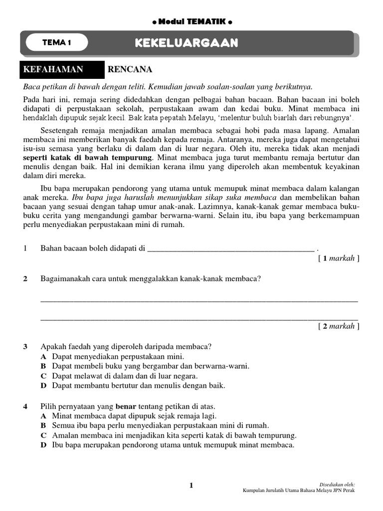 Naskhah-Lengkap BM011 | PDF