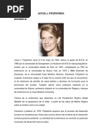 Biografía y Teoría de Marilyn Anne Ray | PDF | Enfermería | Mente