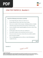 Chuckra 11 Plus Maths Papers Easier Test (Sample) | PDF | Teaching ...