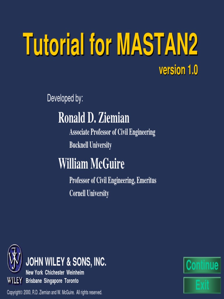 Mastan Tutorial | PDF | Matlab | Graphical User Interfaces