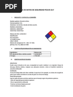 Ficha de Seguridad Silica Gel | PDF | Toxicidad | Residuos