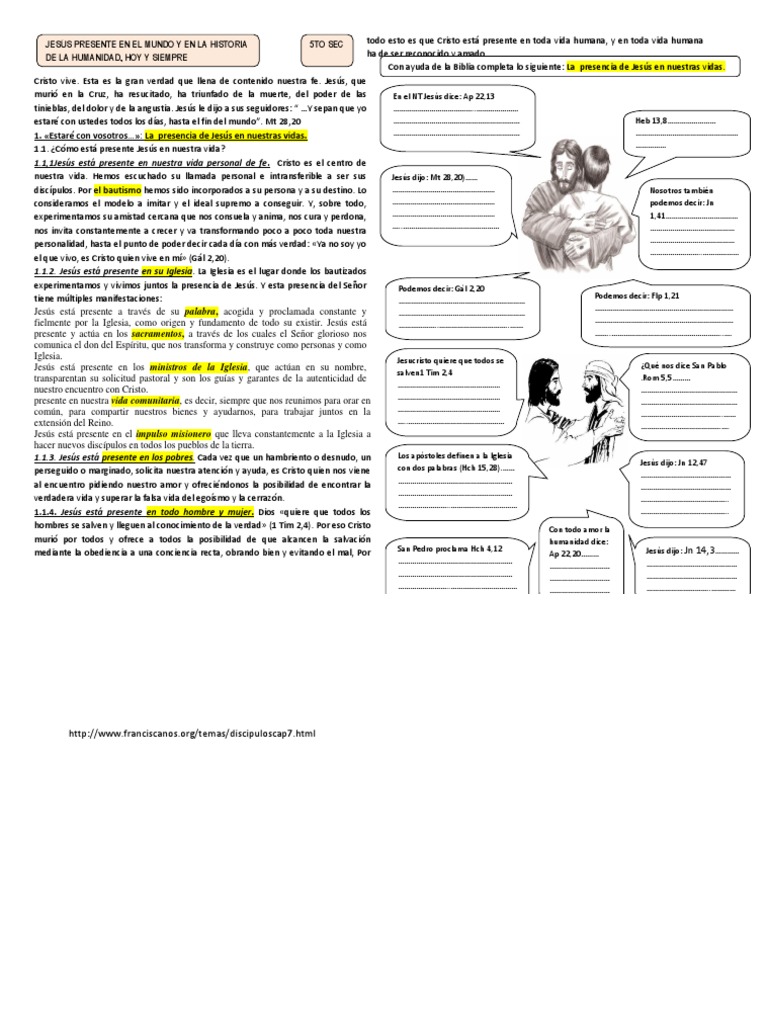 Jesus Presente en El Mundo y en La Historia de La Humanidad 2017 | PDF ...