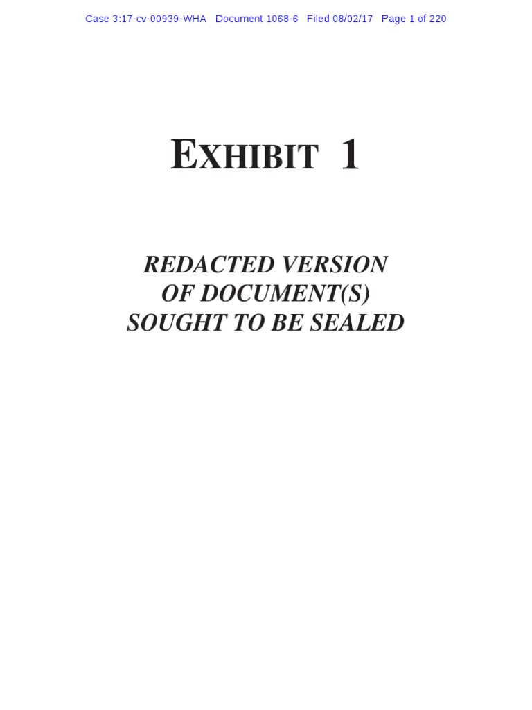 Larry Page Deposition Uber vs. Waymo | PDF | Deposition (Law) | Uber ...