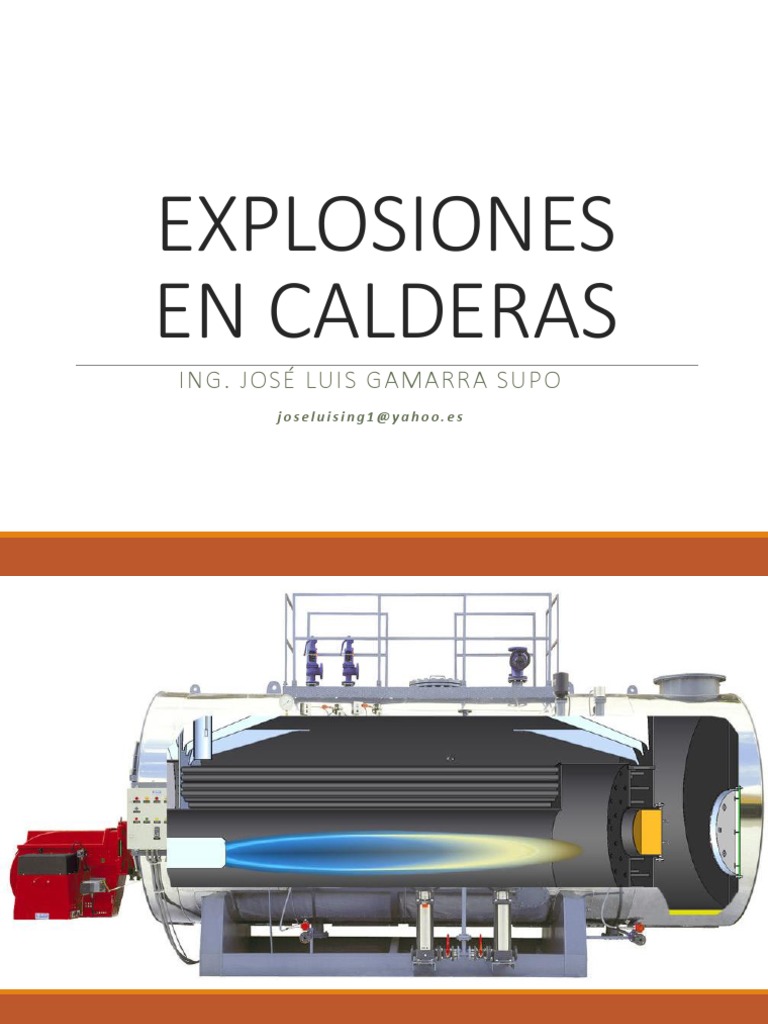 Caldera Explosiones Casuistica | PDF | Química | Energía y recursos