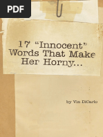 Seductive Words to Arouse Women | PDF